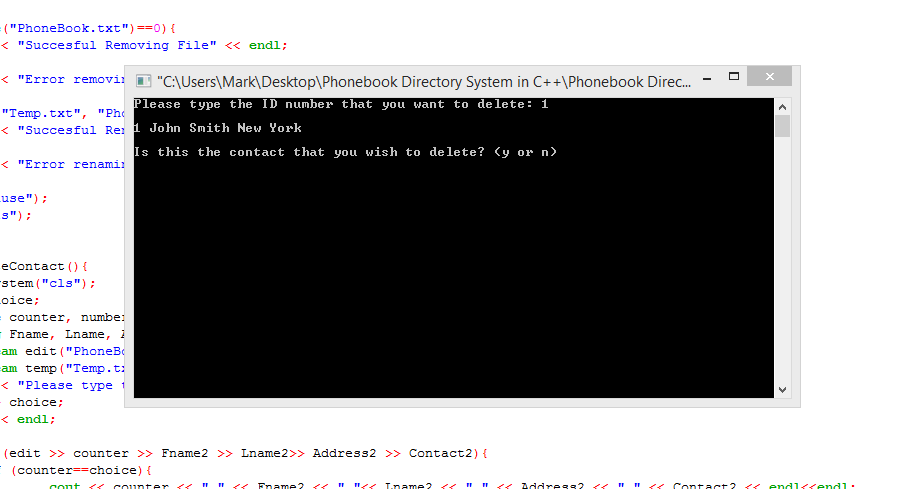 Phonebook Directory System In C Free Source Code Sourcecodester 3744